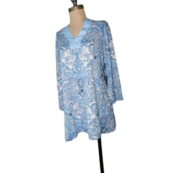 Sport Haley | Tops | Sport Haley Size Xl Vneck 34 Sleeve Golf Active ...